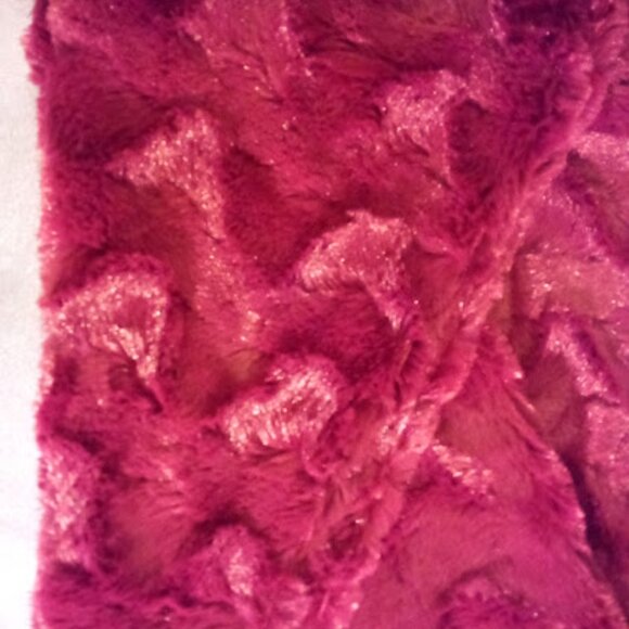 Accessories | Actually Burgundy Furry Infinity Scarf | Poshmark
